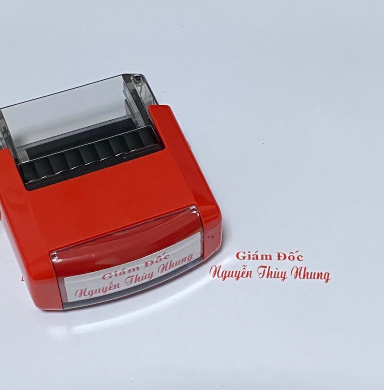 KHẮC DẤU TÊN, CHỨC DANH - dịch vụ khắc dấu